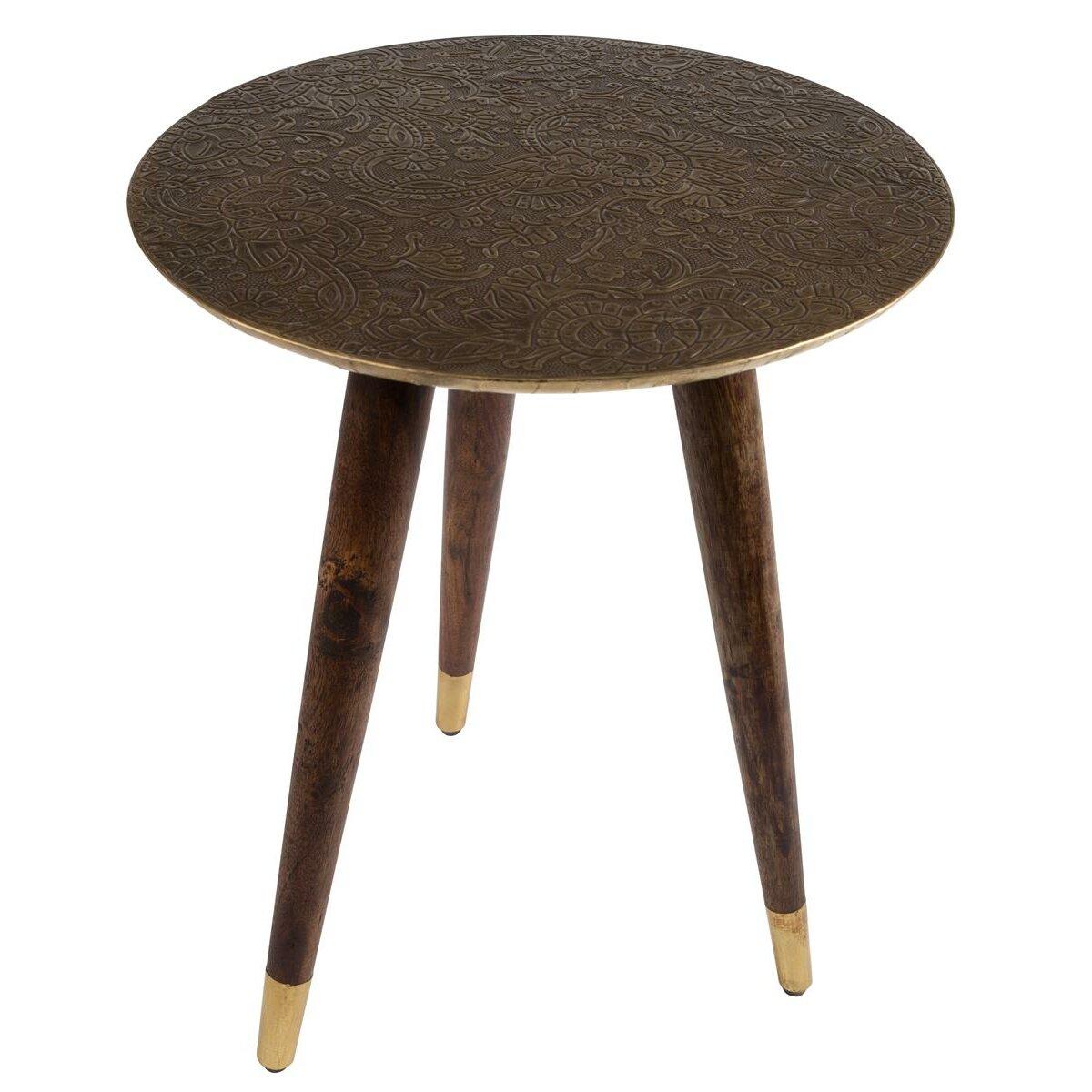 Side Table Bast Brass KERUM Sudtirol 179 00